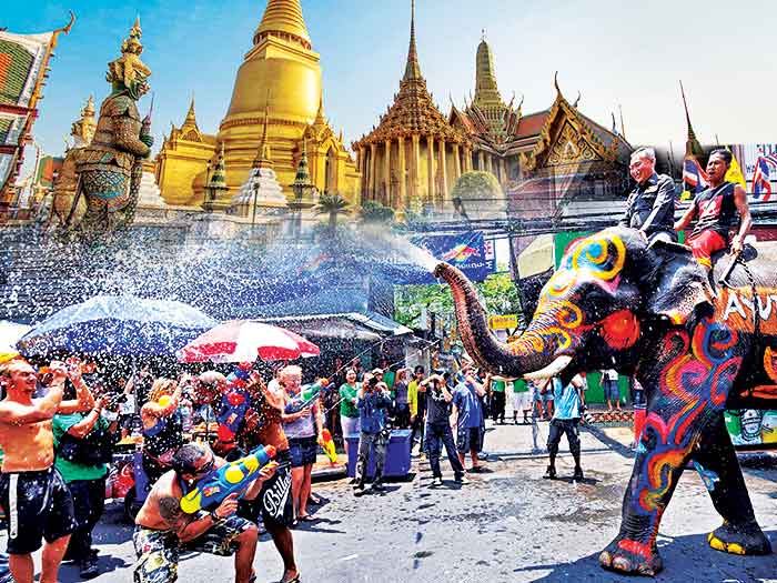 Thailand Songkran Water Festival Tour Package 2017